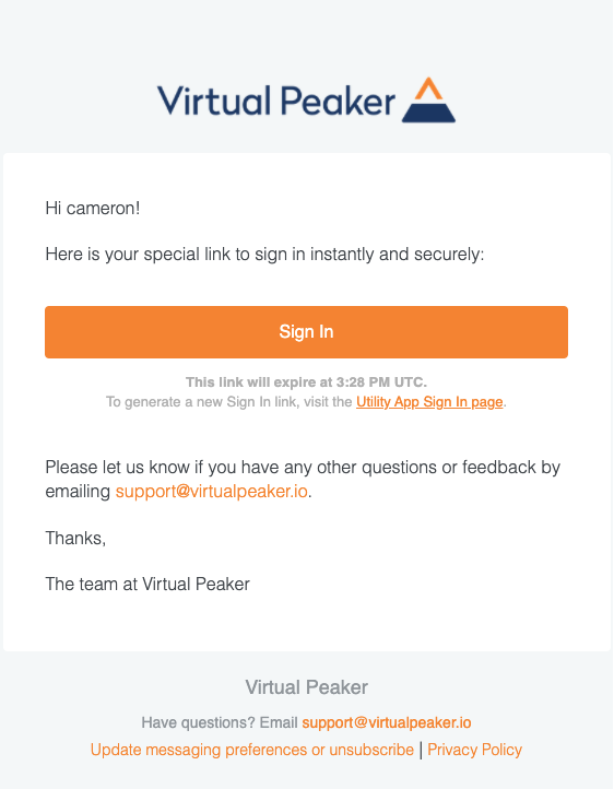 Logging In for the First Time